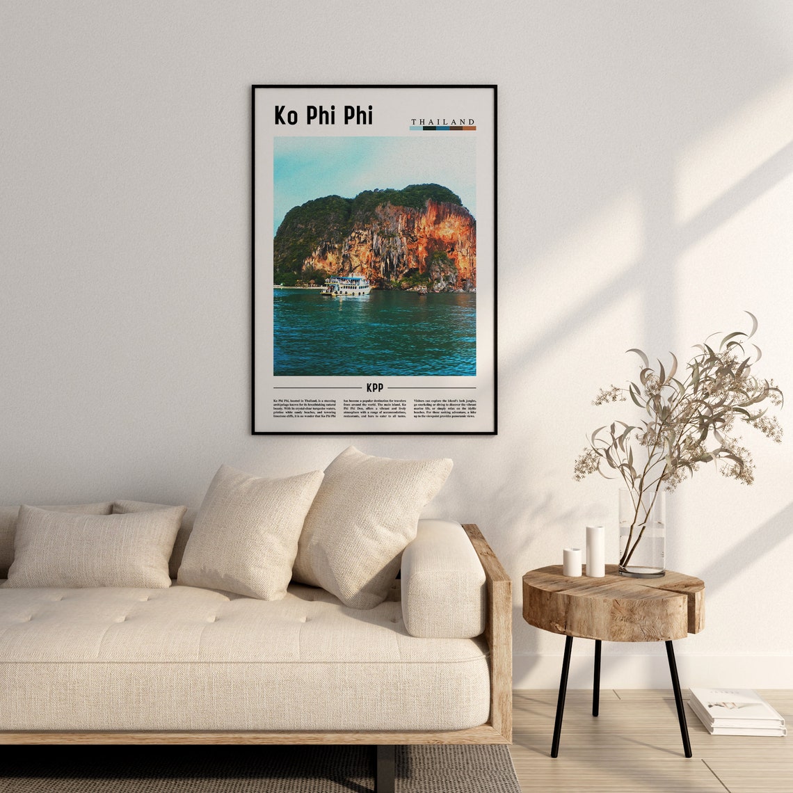 Ko Phi Phi Poster, Ko Phi Phi Print, Ko Phi Phi Wall Art, Asia Print ...