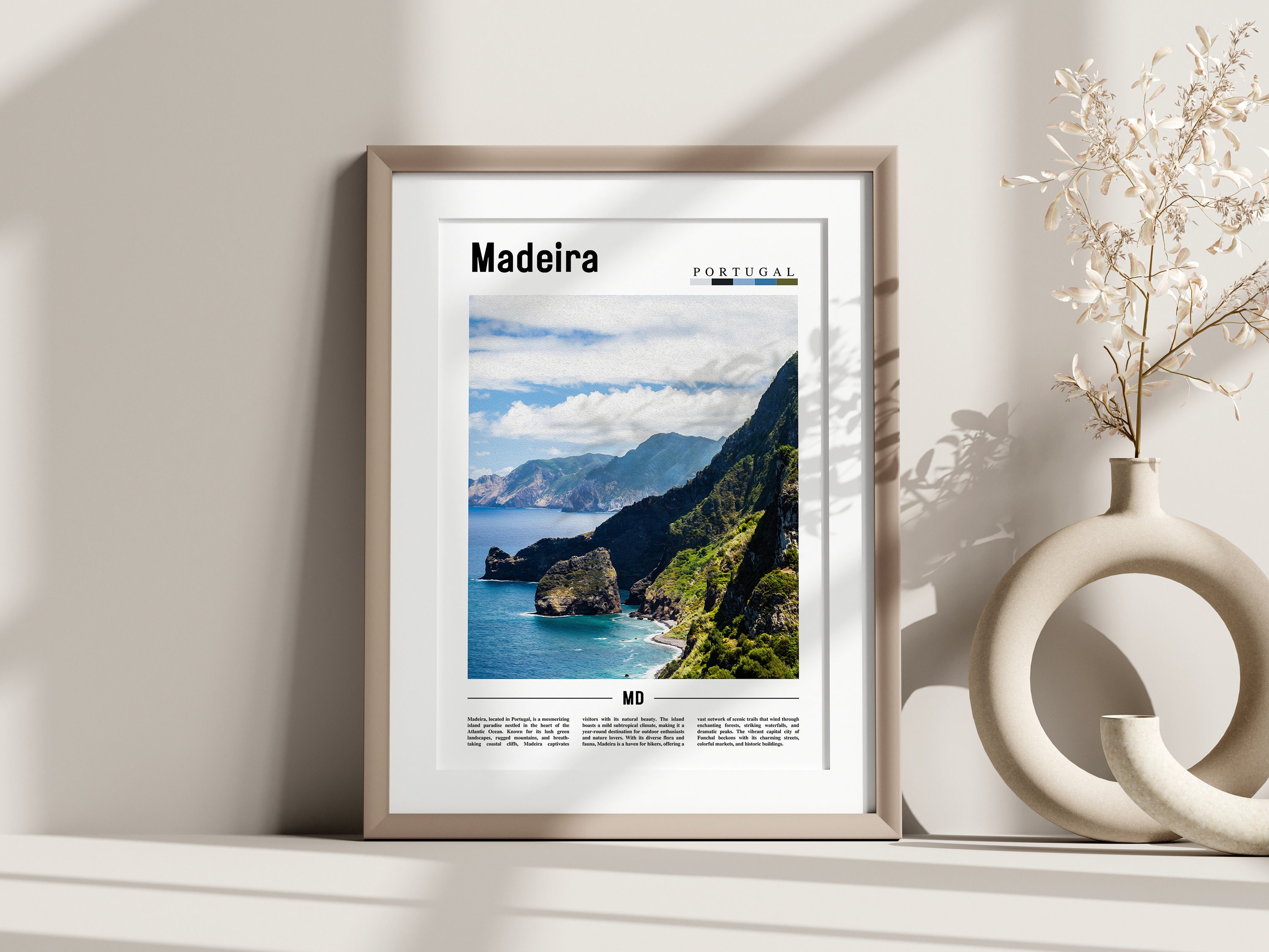 Madeira Poster, Madeira Print, Madeira Wall Art, Europe Photo, Europe ...
