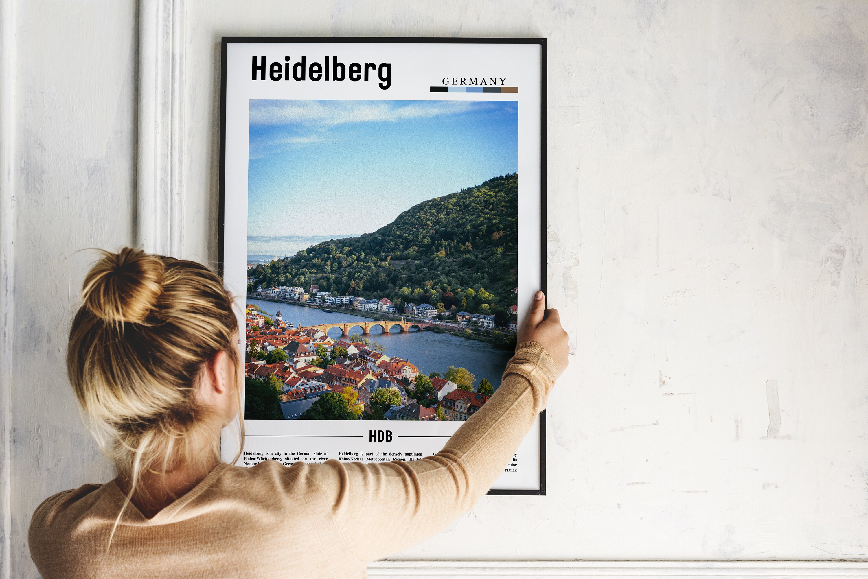 Heidelberg Print, Heidelberg Poster, Heidelberg Wall Art, Europe Photo ...