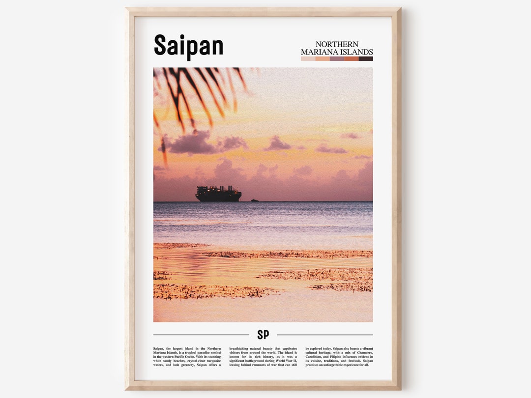 Saipan Poster, Saipan Print, Saipan Wall Art, Asia Print, Asia Poster ...