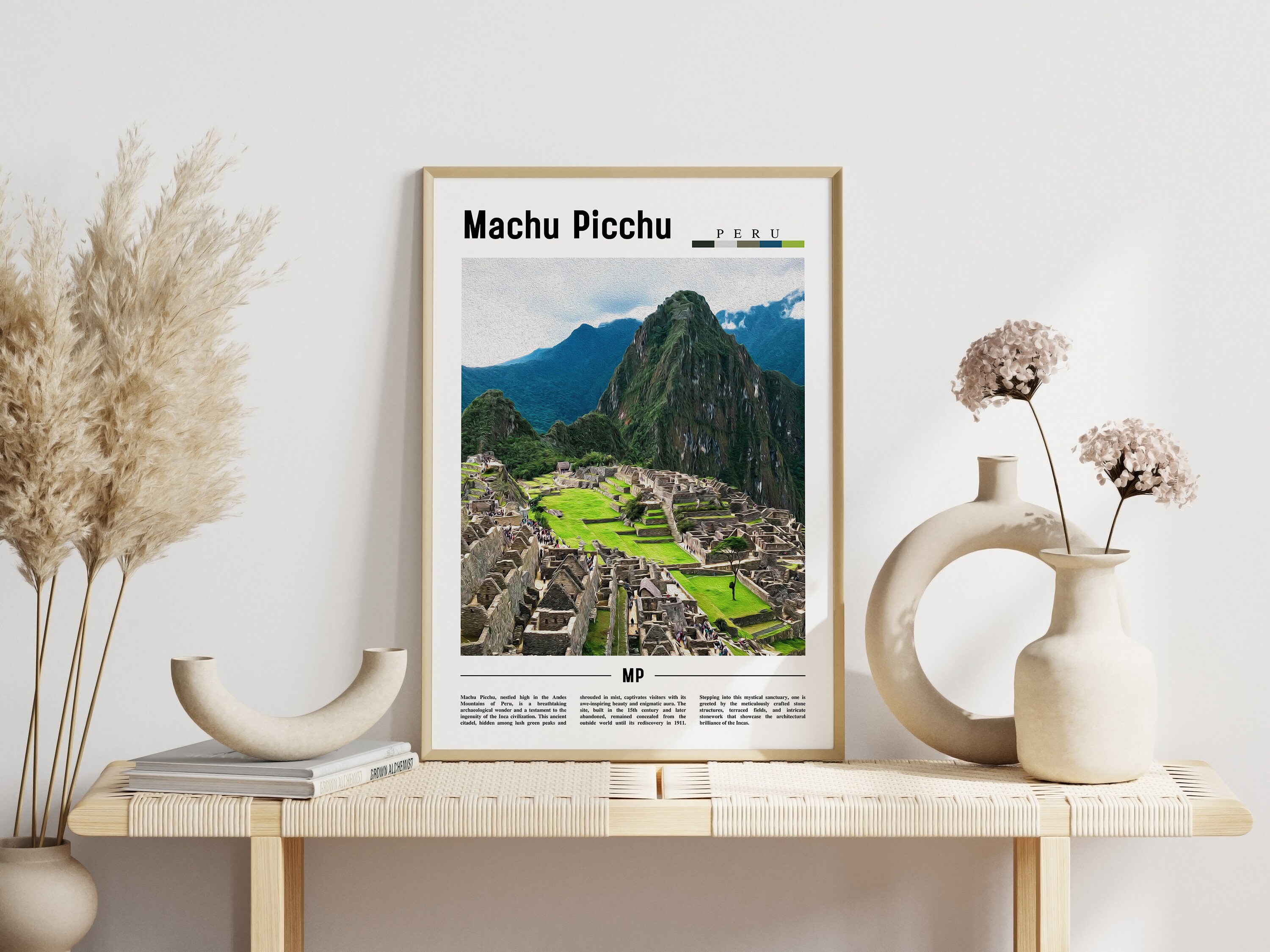 Machu Picchu Poster, Machu Picchu Print, Machu Picchu Wall Art, South ...