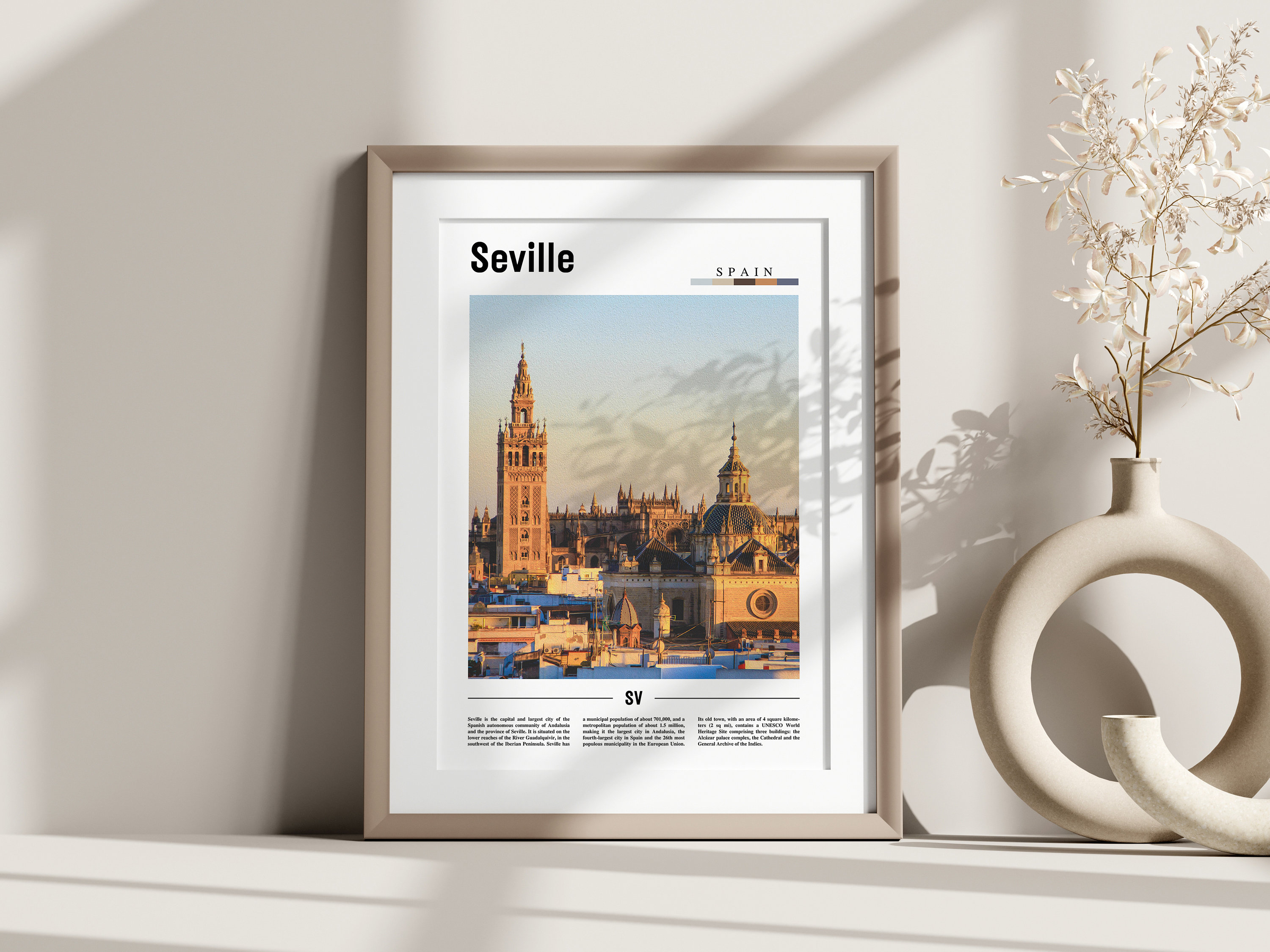 Seville Poster, Seville Print, Seville Wall Art, Spain Photo, Spain ...