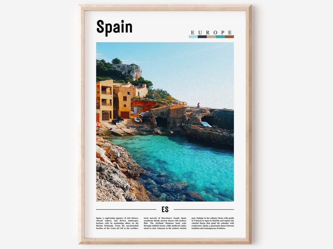 Spain Poster, Spain Print, Spain Wall Art, Spain Photo, Spain Art Print ...