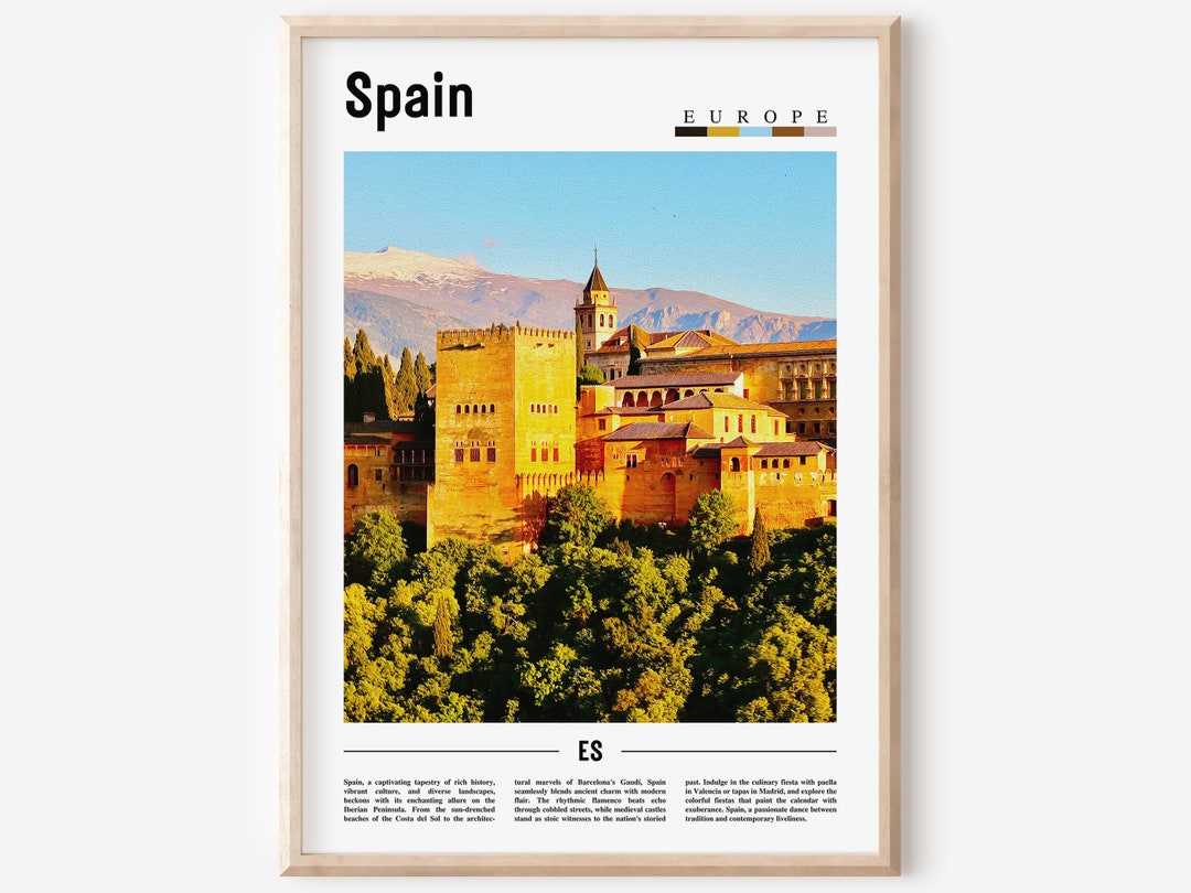 Spain Poster, Spain Print, Spain Wall Art, Spain Photo, Spain Art Print ...