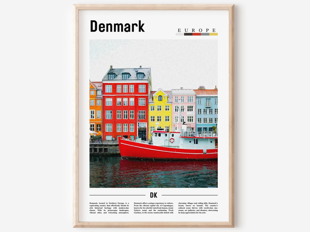 Denmark Poster, Denmark Print, Denmark Wall Art, Europe Photo, Europe ...