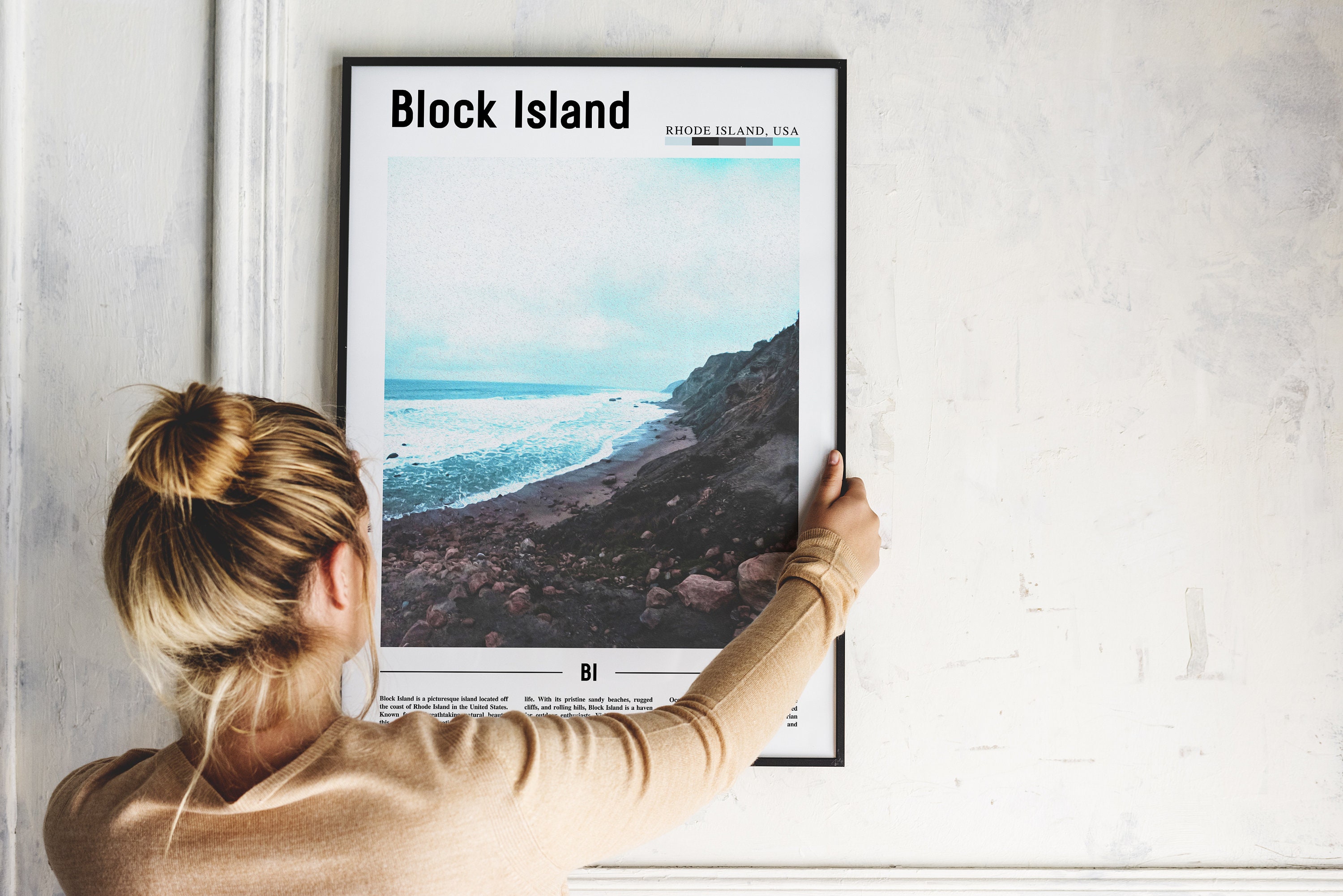Block Island Poster Block Island Print Block Island Wall - Etsy