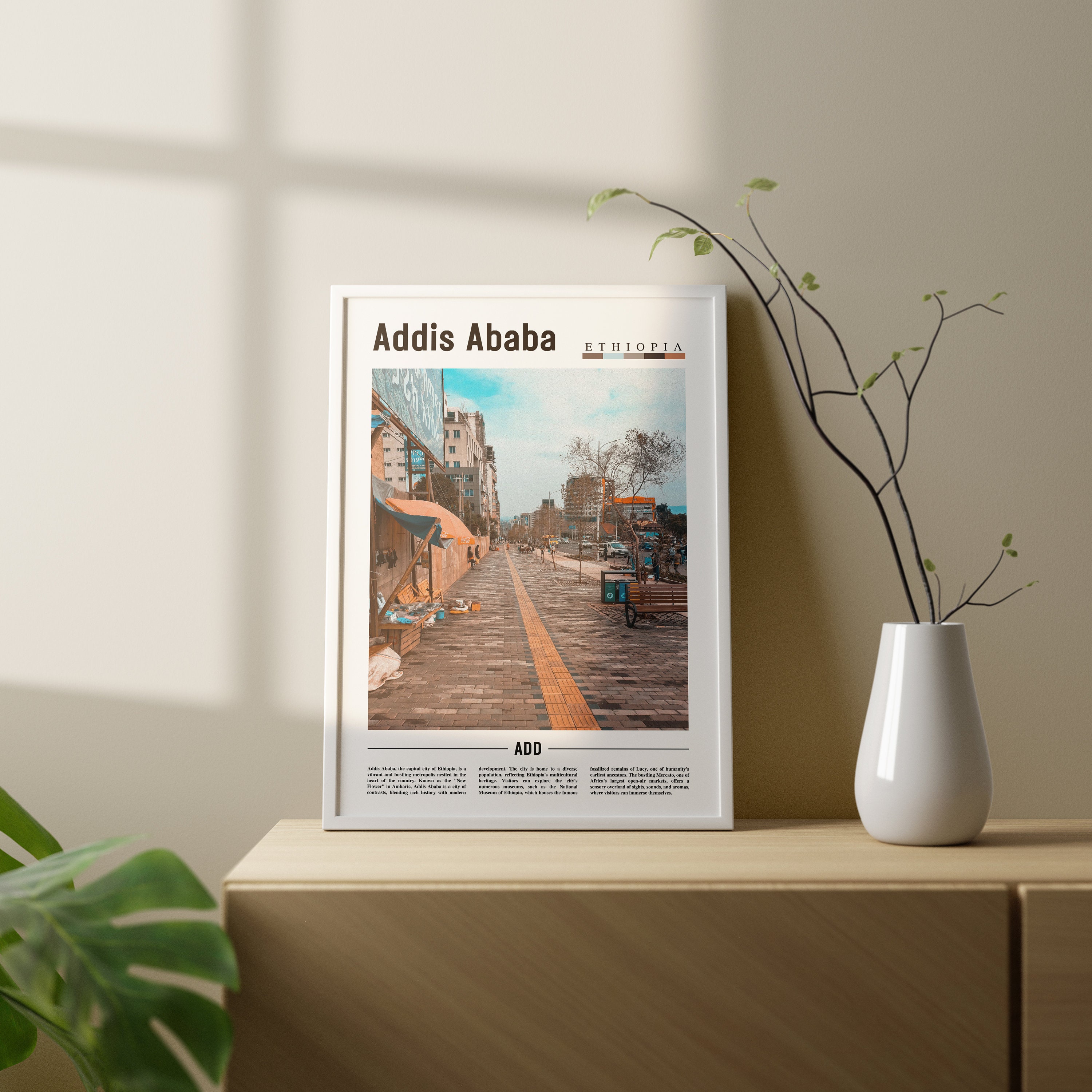 Addis Ababa Poster Addis Ababa Print Addis Ababa Wall Art - Etsy