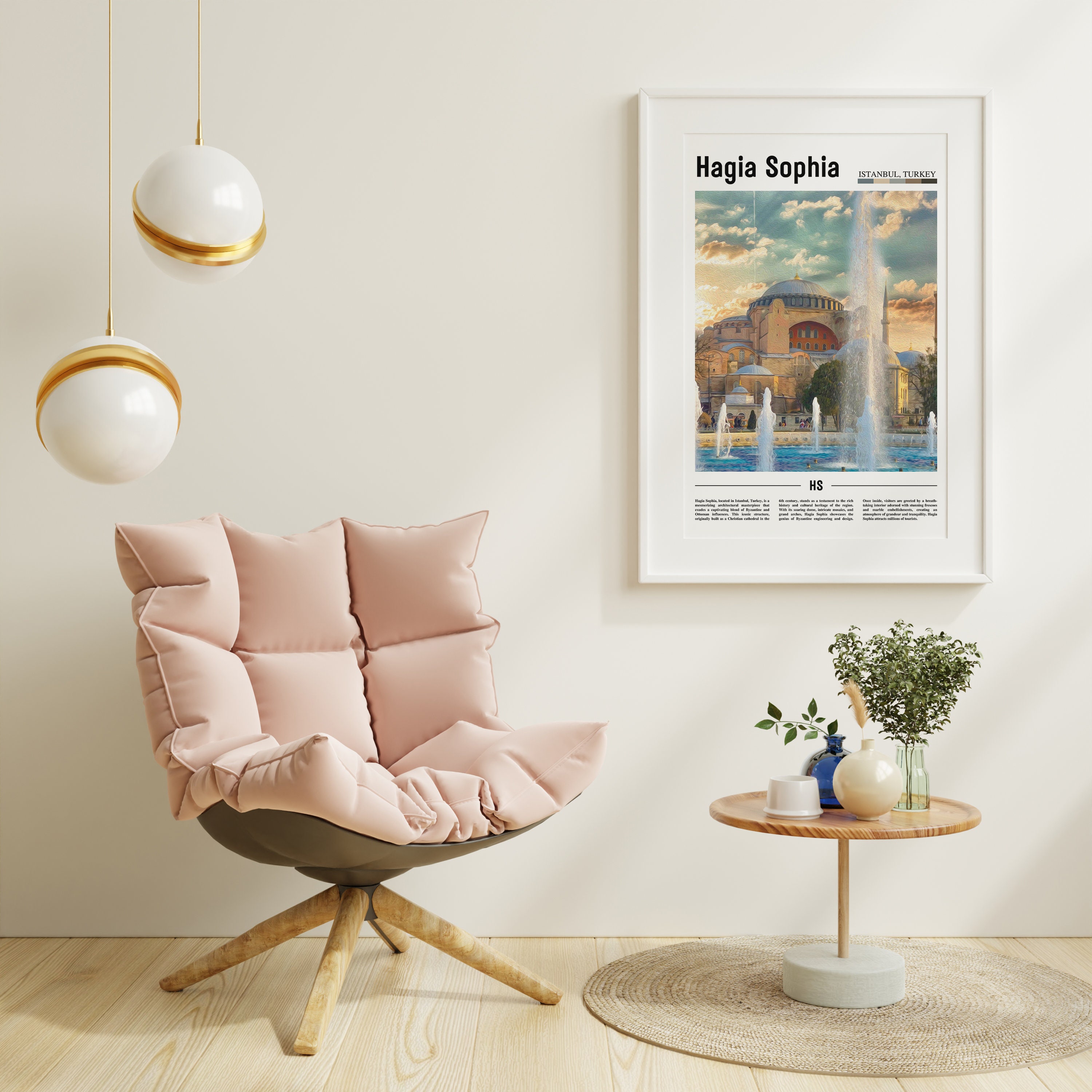 Hagia Sophia Poster, Hagia Sophia Print, Hagia Sophia Wall Art, Europe ...