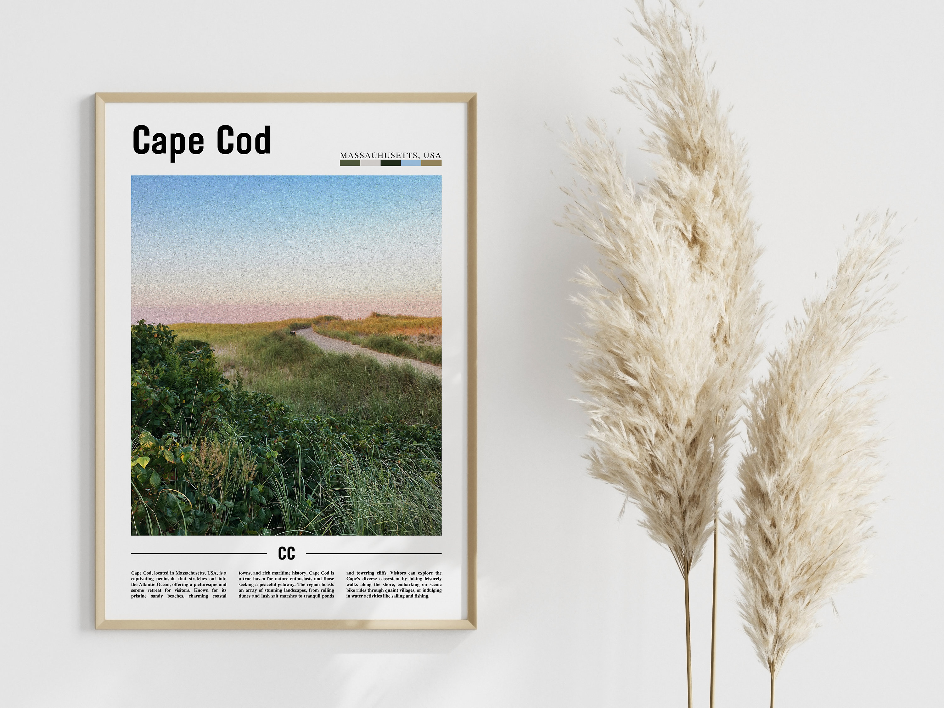 Cape Cod Poster Cape Cod Print Cape Cod Wall Art United - Etsy
