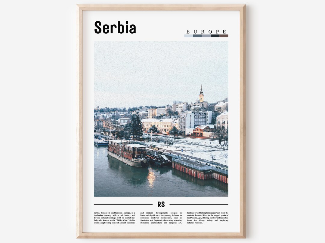 Serbia Poster, Serbia Print, Serbia Wall Art, Europe Photo, Europe ...