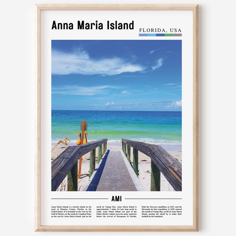 Anna Maria Island Print - Etsy