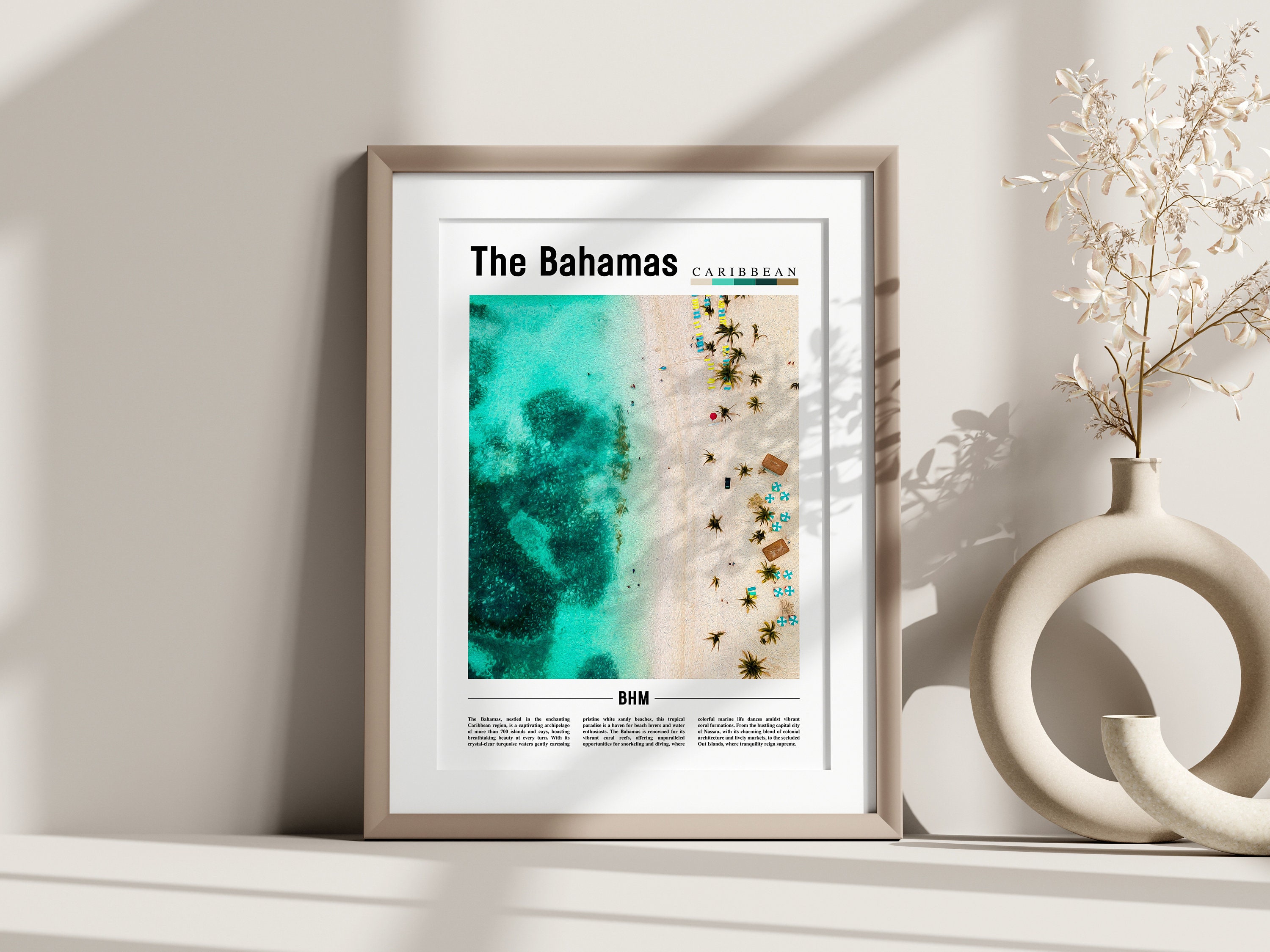 The Bahamas Poster the Bahamas Print the Bahamas Wall Art - Etsy