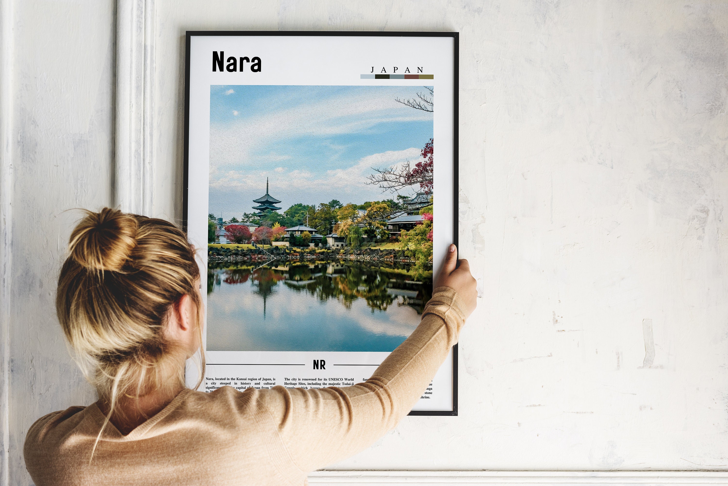 Nara Poster, Nara Print, Nara Wall Art, Asia Print, Asia Poster, Asia ...