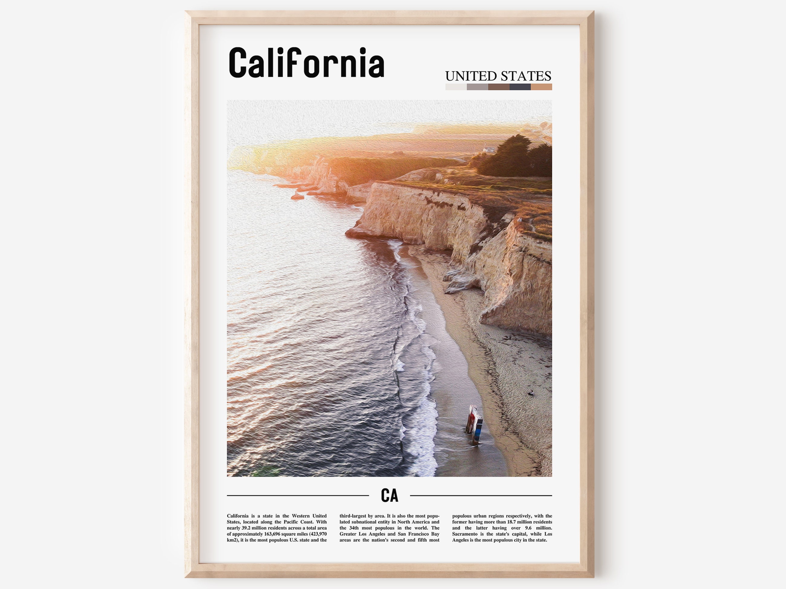 California Poster California Print California Wall Art - Etsy
