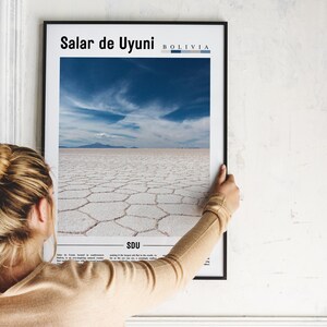Salar De Uyuni Poster, Salar De Uyuni Print, Salar De Uyuni Wall Art ...