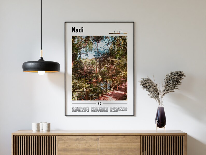 Nadi Poster, Nadi Print, Nadi Wall Art, Minimal Travel Print, Travel ...
