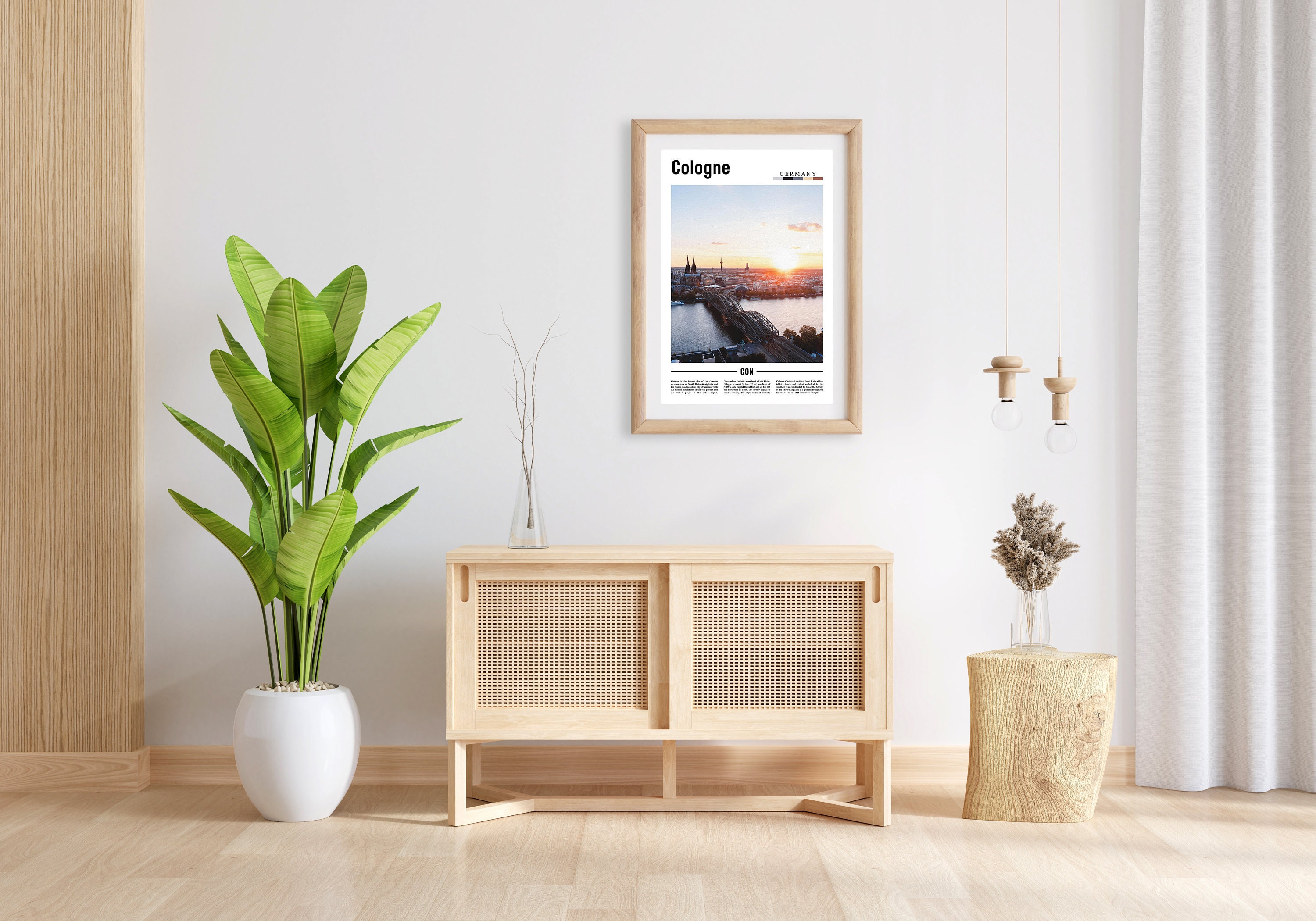 Cologne Print, Cologne Poster, Cologne Wall Art, Minimal Travel Print ...