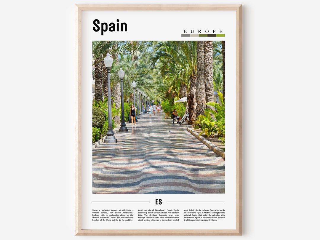 Spain Poster, Spain Print, Spain Wall Art, Spain Photo, Spain Art Print ...