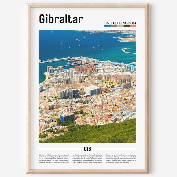 Gibraltar Poster - Etsy