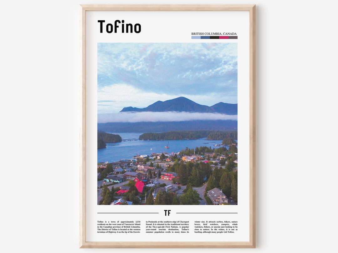 Tofino Print, Tofino Poster, Tofino Wall Art, Oil Painting Poster ...