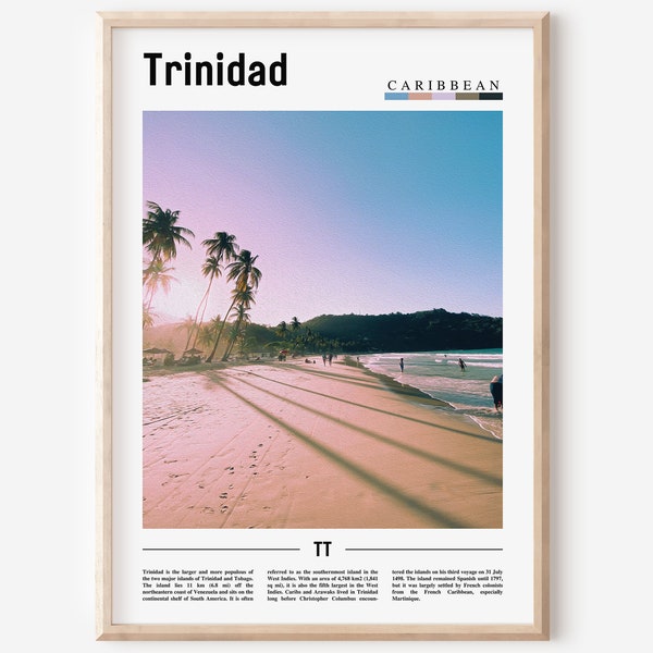 Trinidad Art Print - Etsy