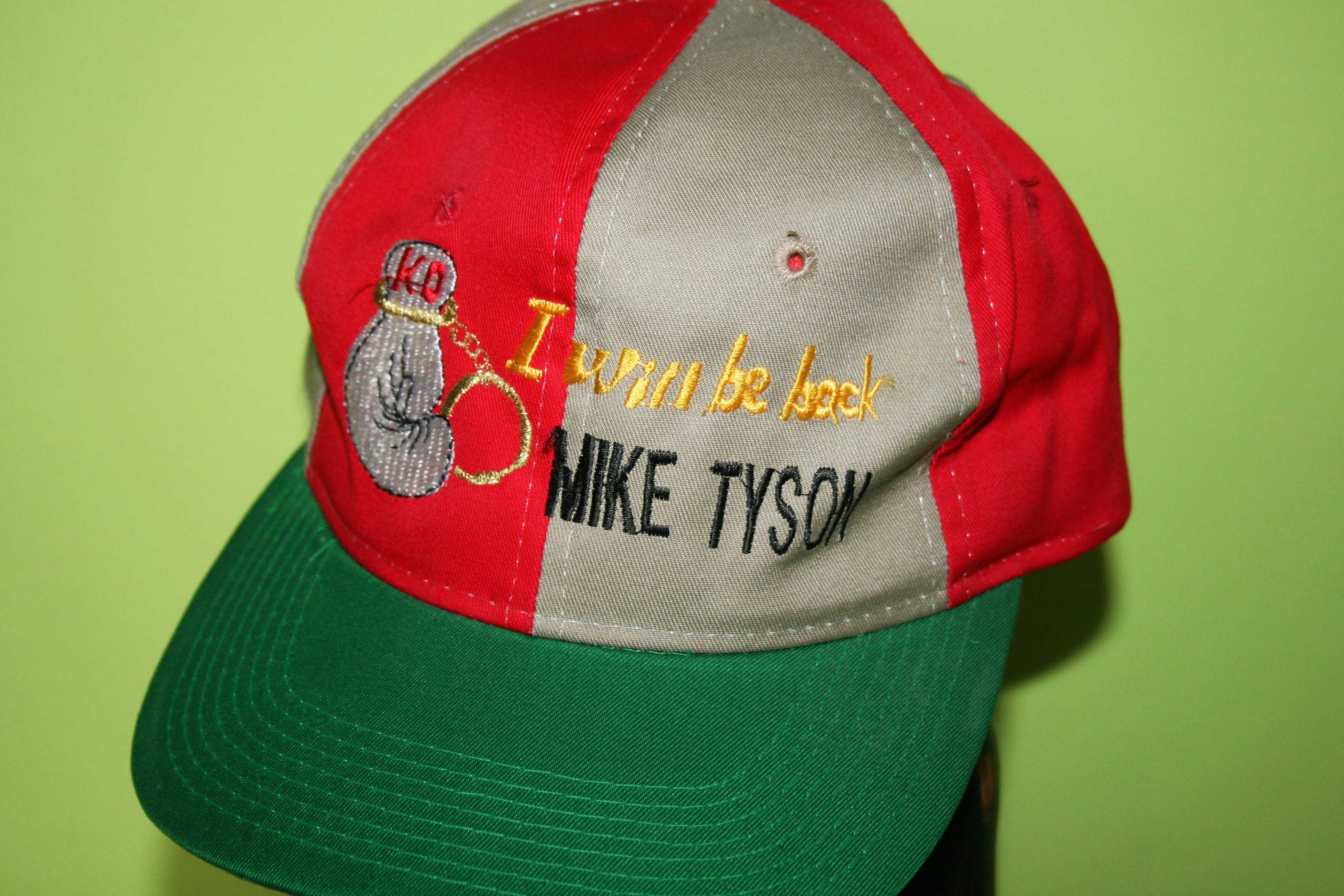 RARE Mike Tyson Hat Boxing Snapback Hat, Baseball Caps vintage 90's ...