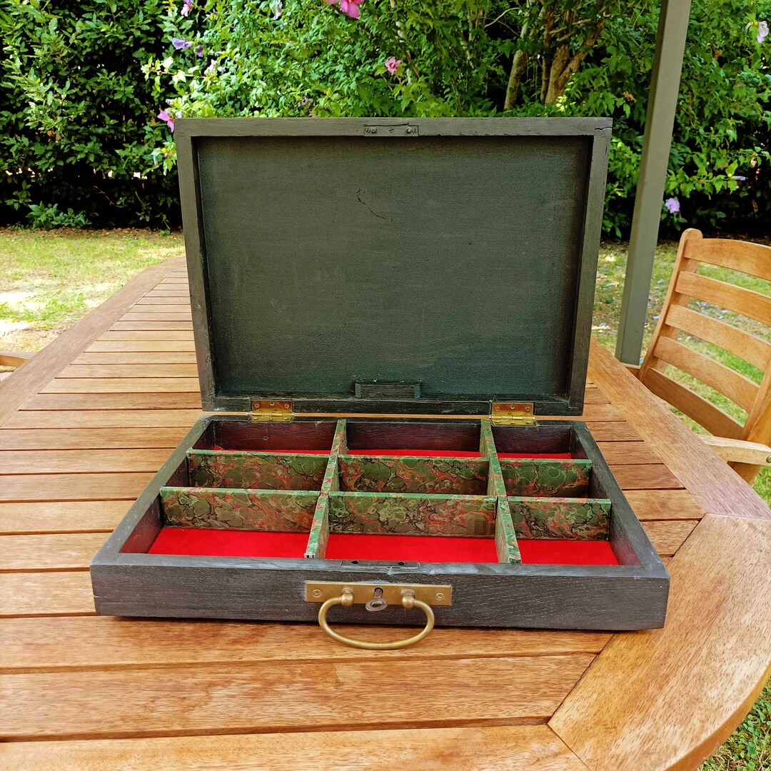 Wooden Grey Color Box Compartments Box safety Box Box - Etsy