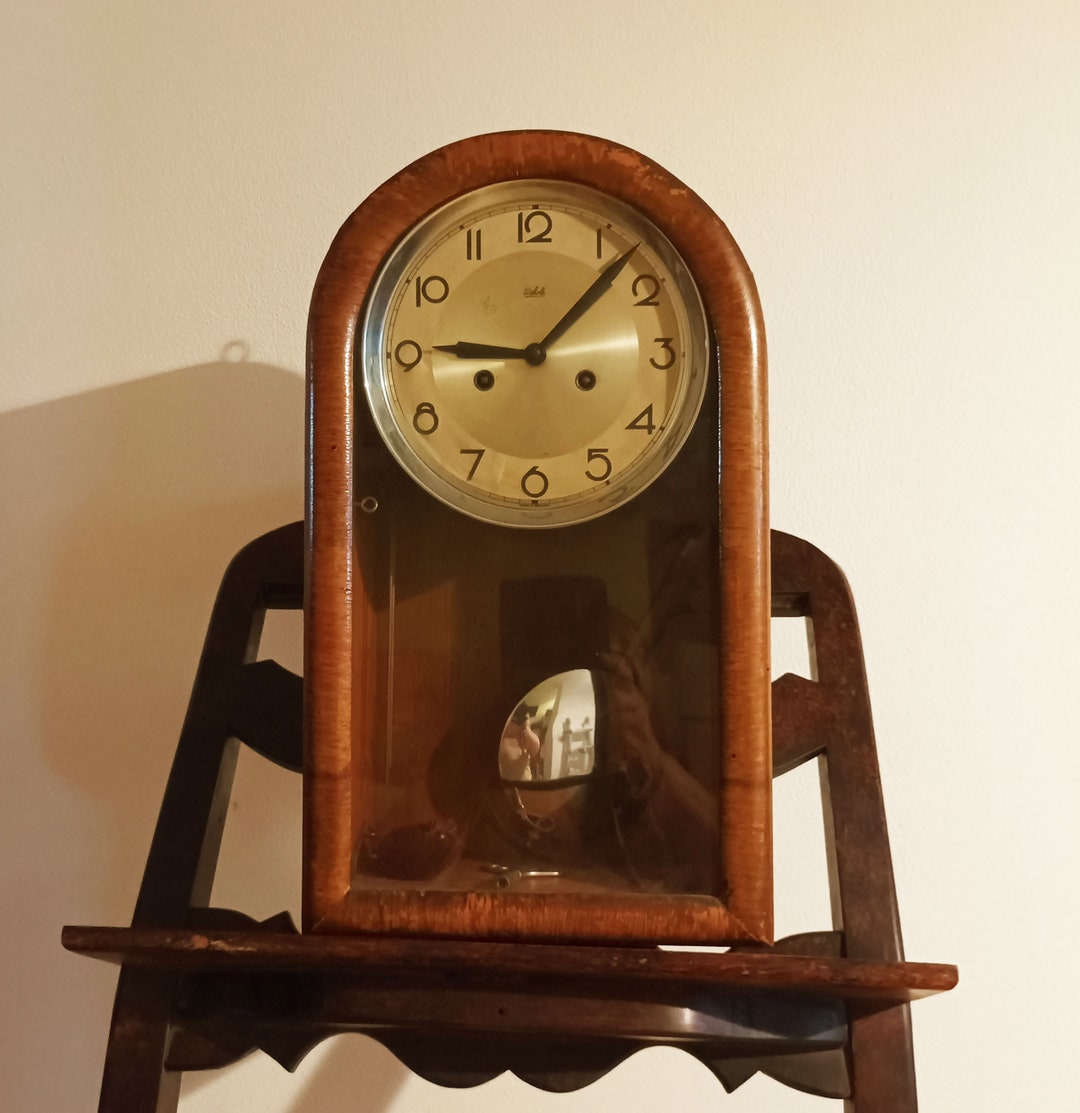 WEHRLE PENDULUM CLOCK 1950s vintage Gift for Her Gift for Him Christmas ...