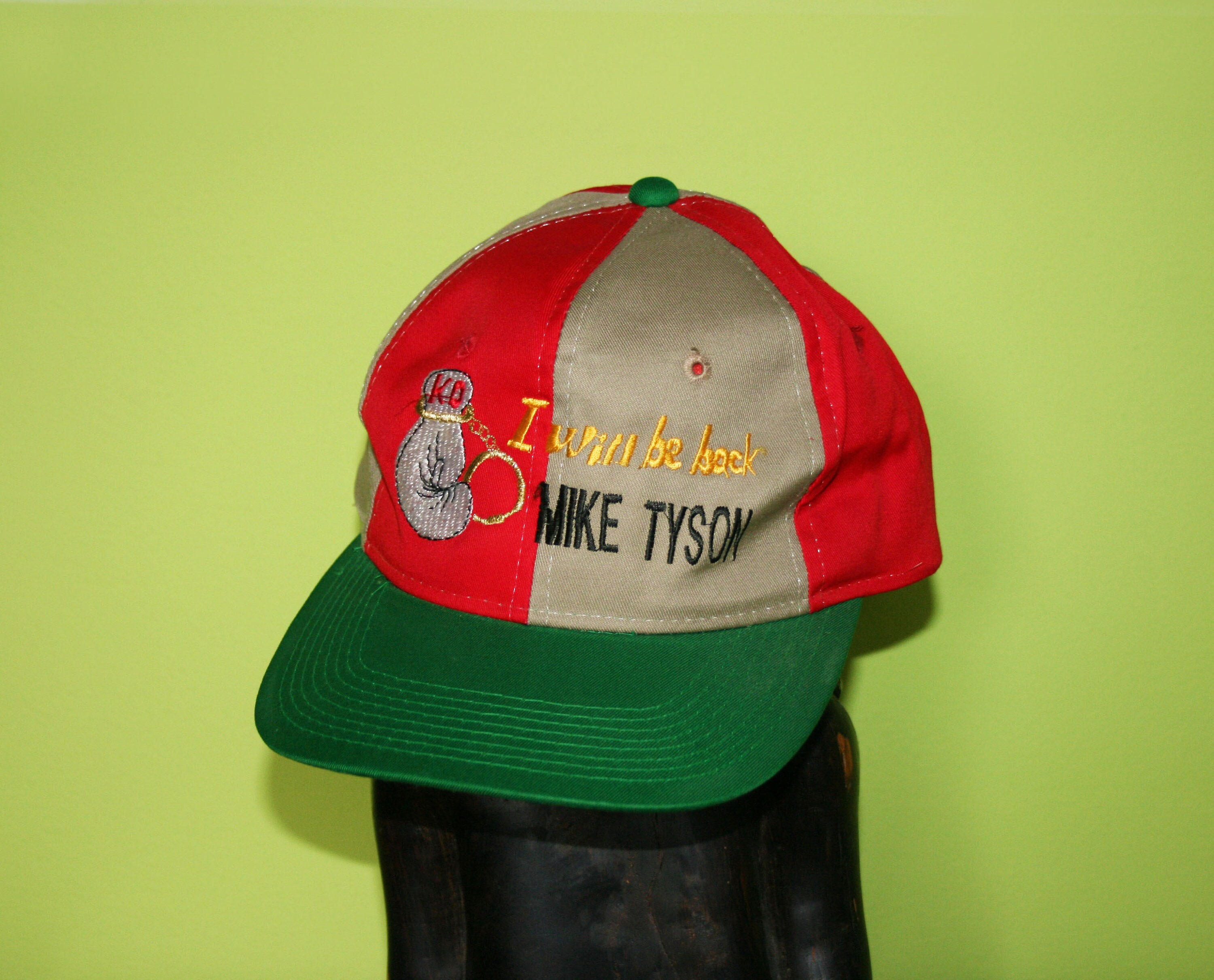 RARE Mike Tyson Hat- Boxing - Snapback Hat, Baseball Caps -vintage 90's ...