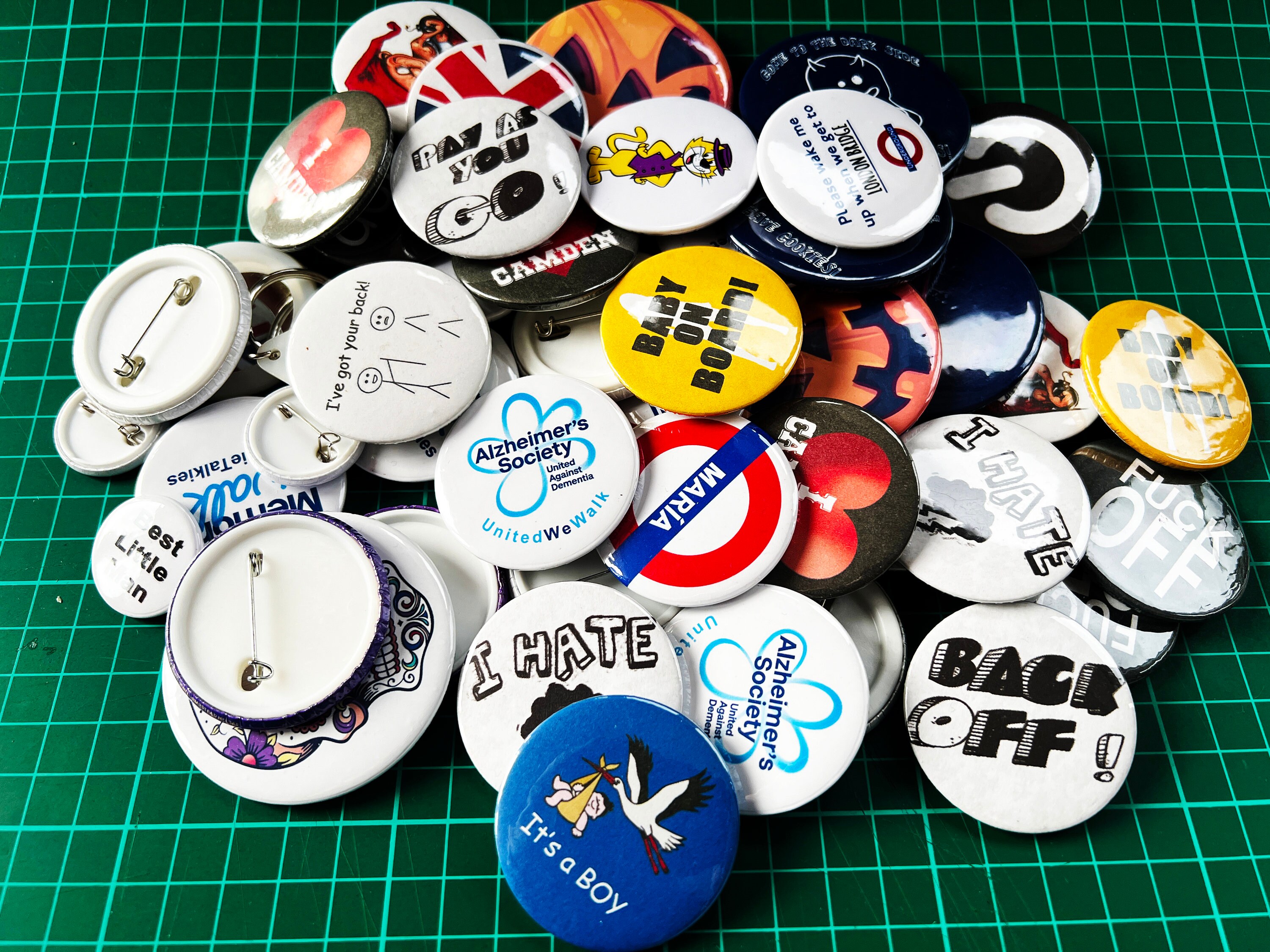Hen Party Badges Accessories Personalised Custom Button Badge Wedding ...