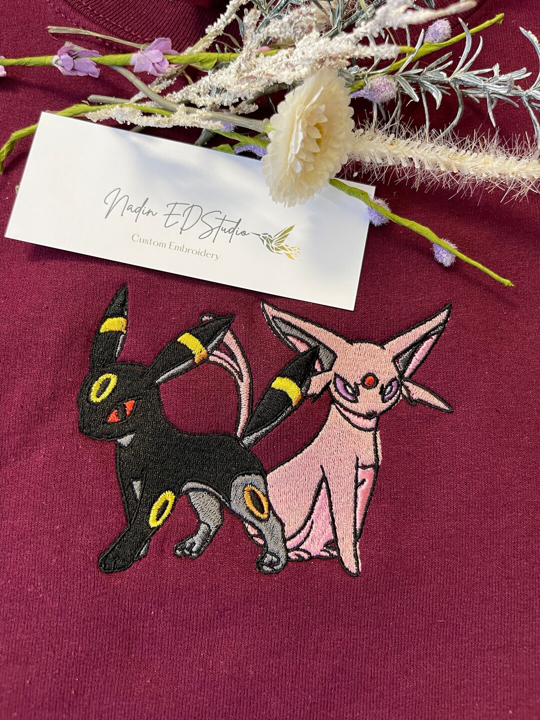 Pokemon Embroidered Sweatshirt Embroidered Hoodie Pokemon Embroidery ...