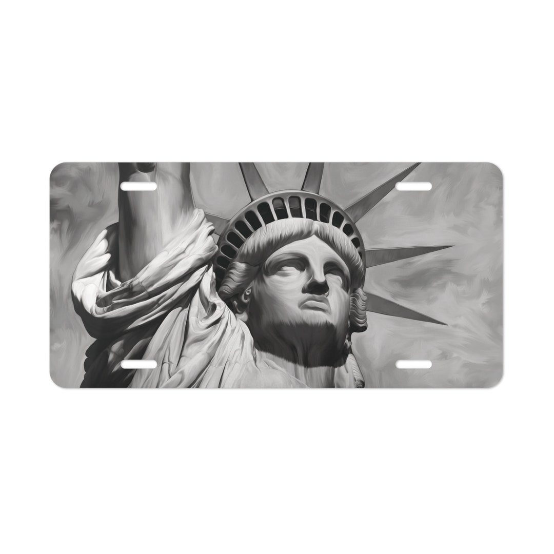 Statue of Liberty Lady Liberty License Plate - Etsy