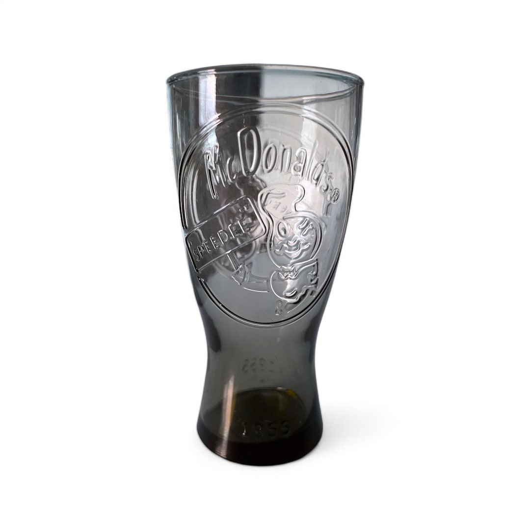 Mcdonald's Speedee 1955 Graphic Purple Tinted Glass Mcdonald's ...