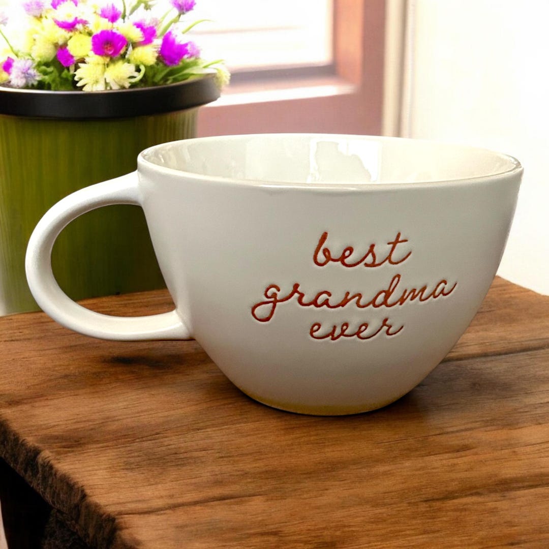 Vintage Threshold Quality & Design Latte Mug ( Best Grandma Ever ...