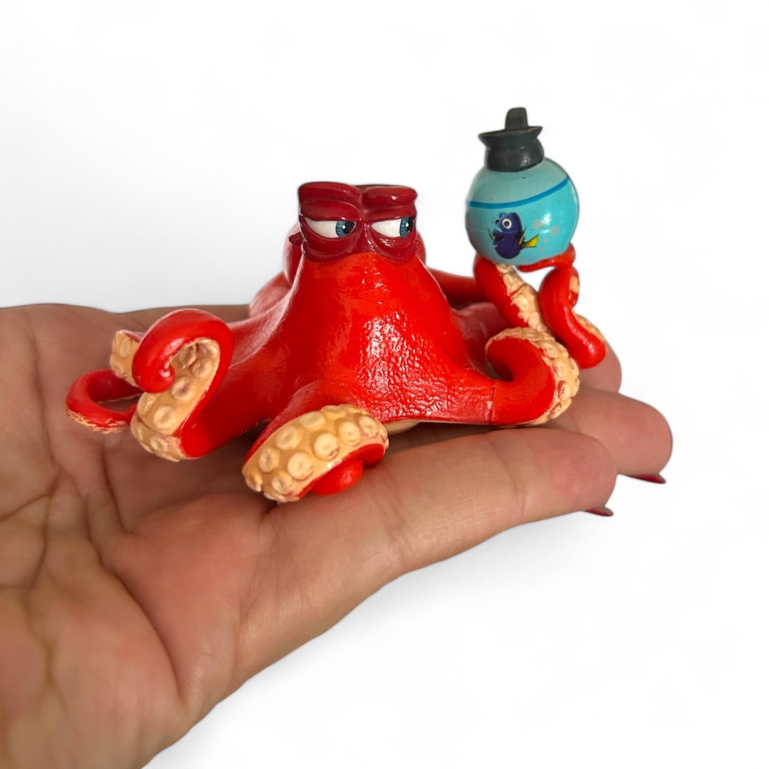 Finding Dory Disney Pixar Plastic Figure Hank the Octopus W/dory in ...