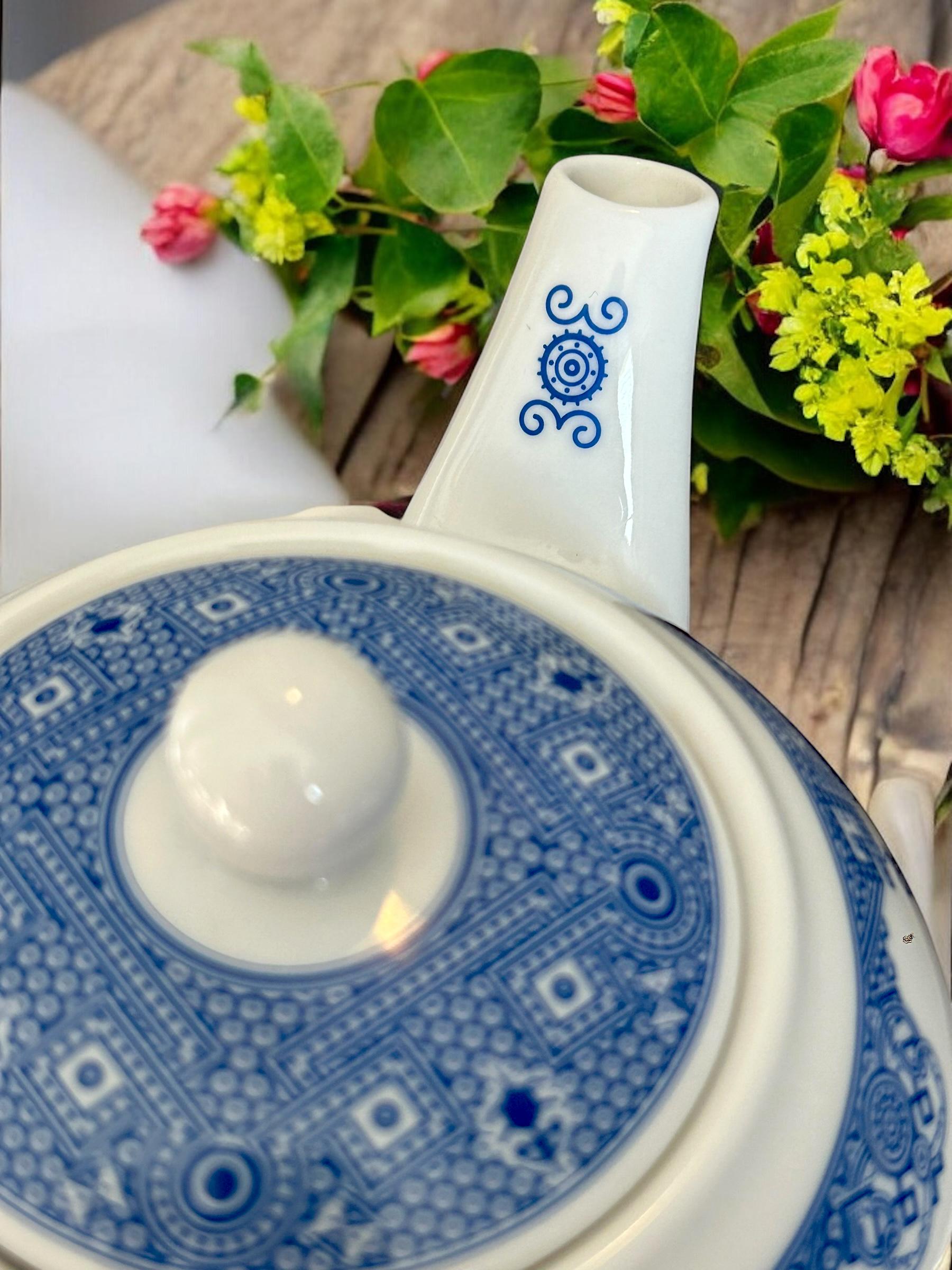 Calamityware Things Could Be Worse Teapot, Don Moyer Calamity Ware Blue ...