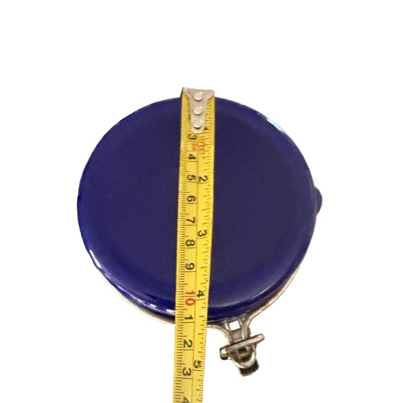 Cobalt Blue Ceramic Canister Set of 3 With Wire Bale Clasps | Airtight ...