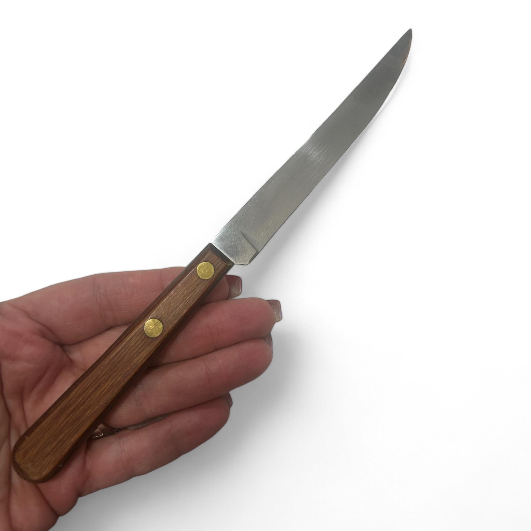 Vintage Set of 4 KUTMASTER Stainless Steel Hollow Ground Steak Knives ...