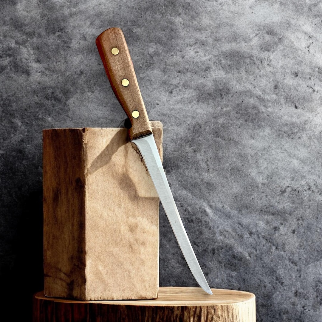 Vintage Chicago Cutlery 78S Fillet Knife Carbon Steel, 7.5-inch Blade ...