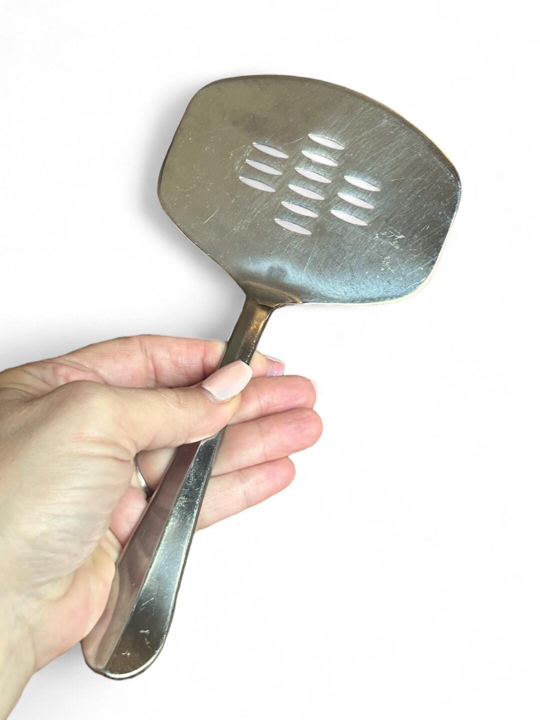 Wide Fish Serving Spatula, Heavy Stainless Steel Spoon, Kitchen ...