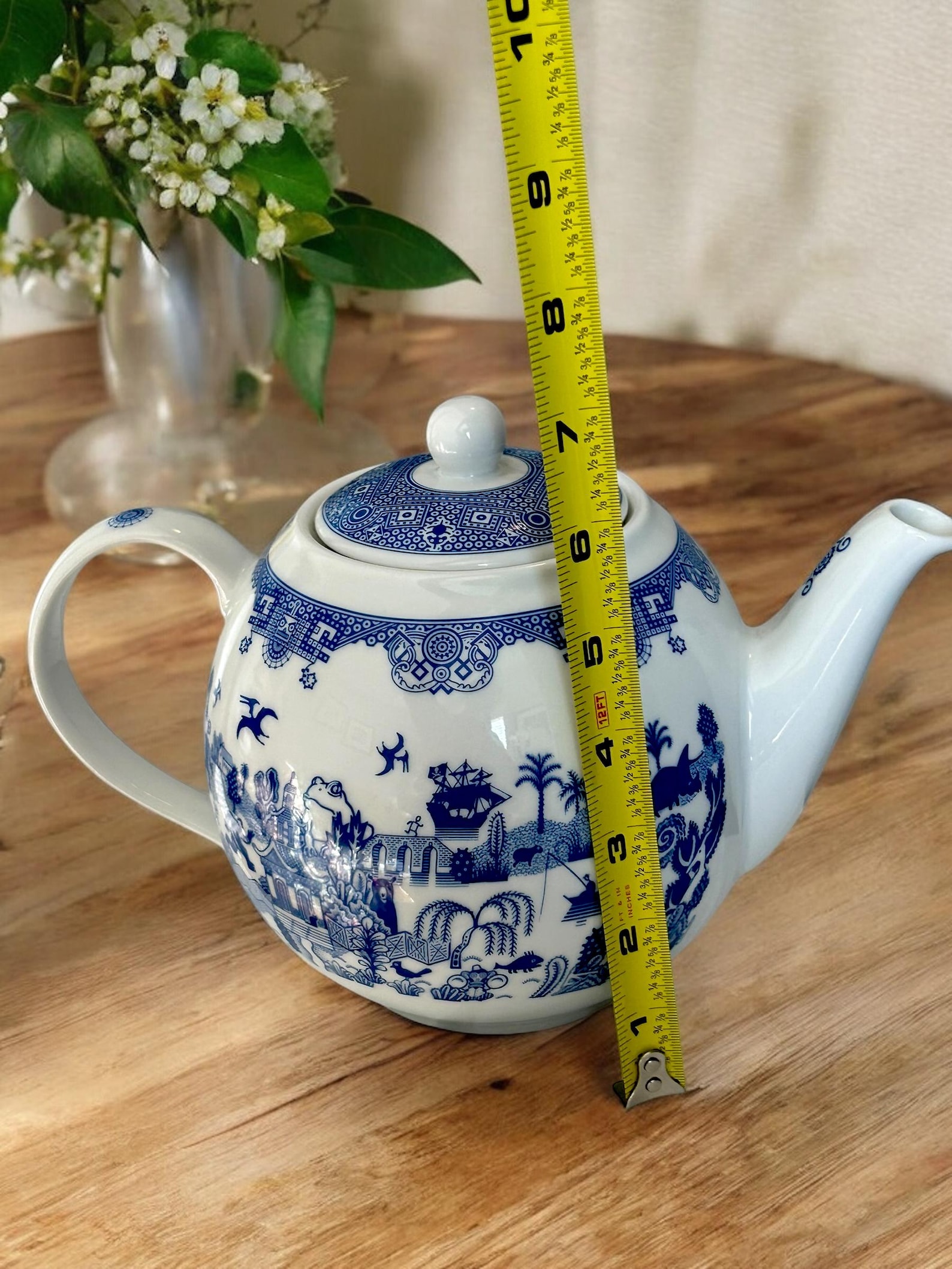 Calamityware Things Could Be Worse Teapot, Don Moyer Calamity Ware Blue ...