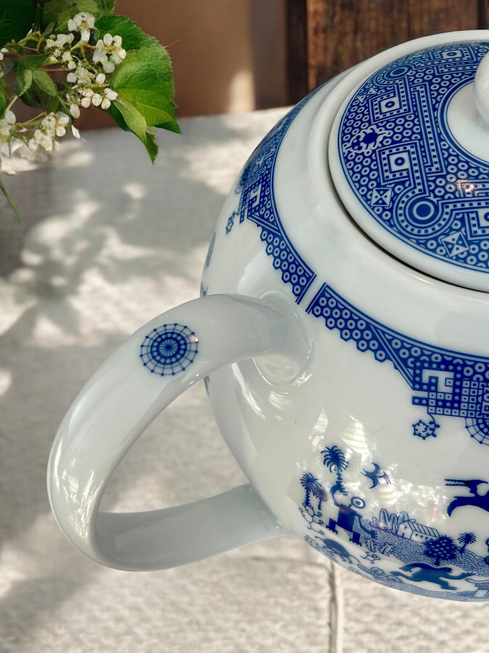 Calamityware Things Could Be Worse Teapot, Don Moyer Calamity Ware Blue ...
