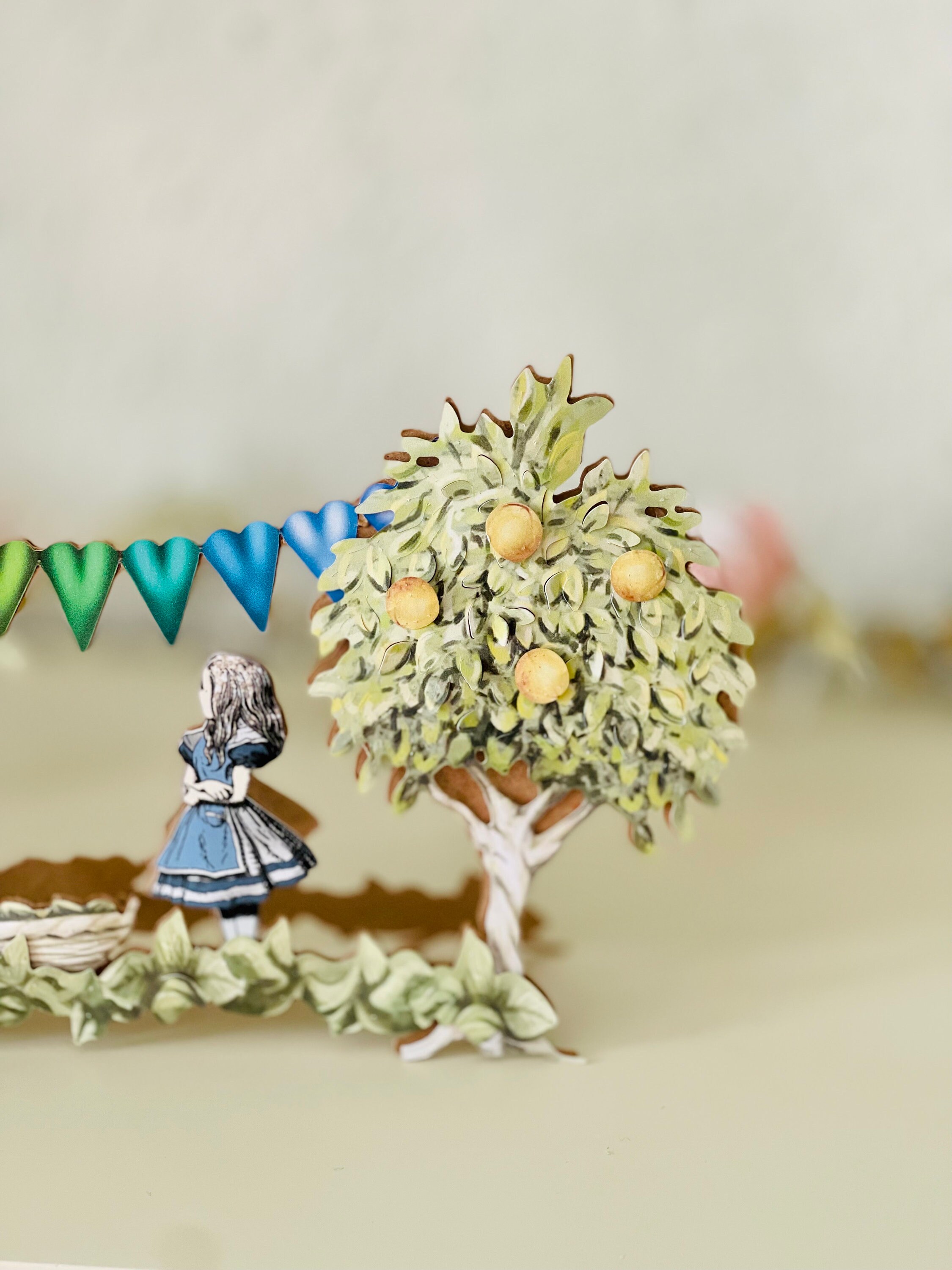 Alice in Wonderland Beautiful Woodland Scene, Home Decor, Tea Party ...