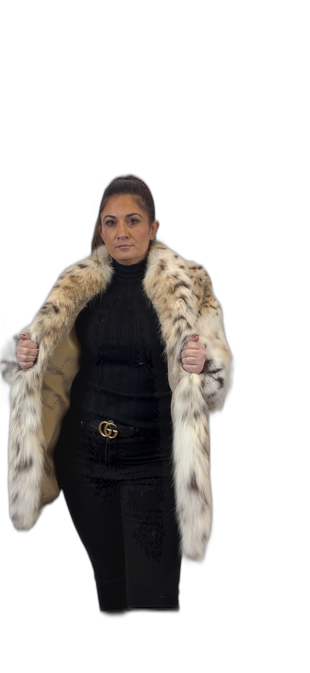 Lynx Cat Fur Jacket. Beautiful Soft Silky Lynx Cat Jacket - Etsy