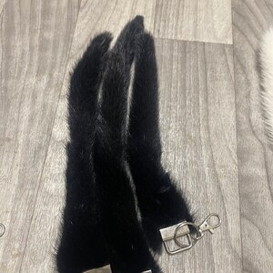 Mink Tail Keychain. Mink Keychain. Dyed Mink Keychain - Etsy