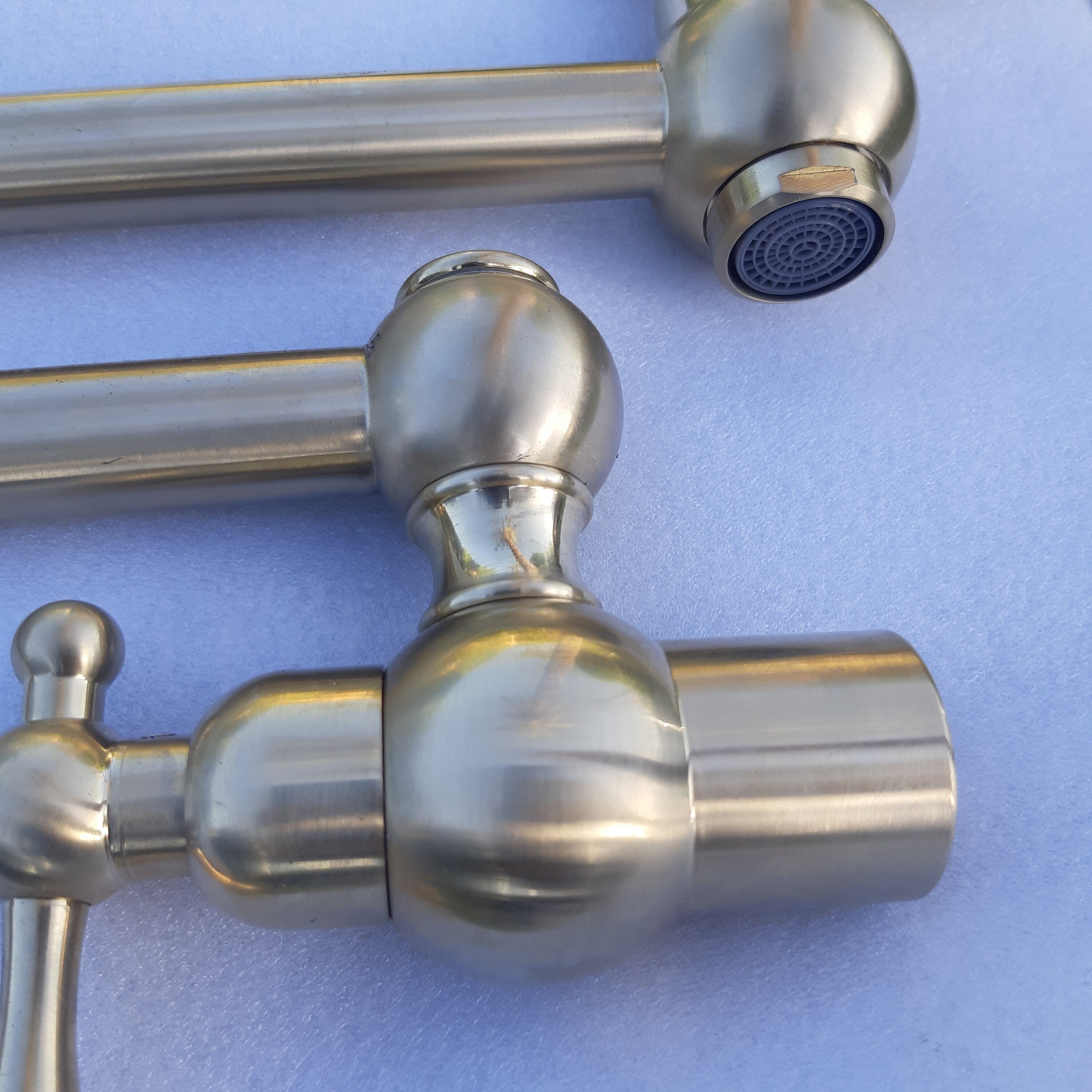 Unlacquered Solid Brass Pot Filler Kitchen Pot Filler Wall - Etsy