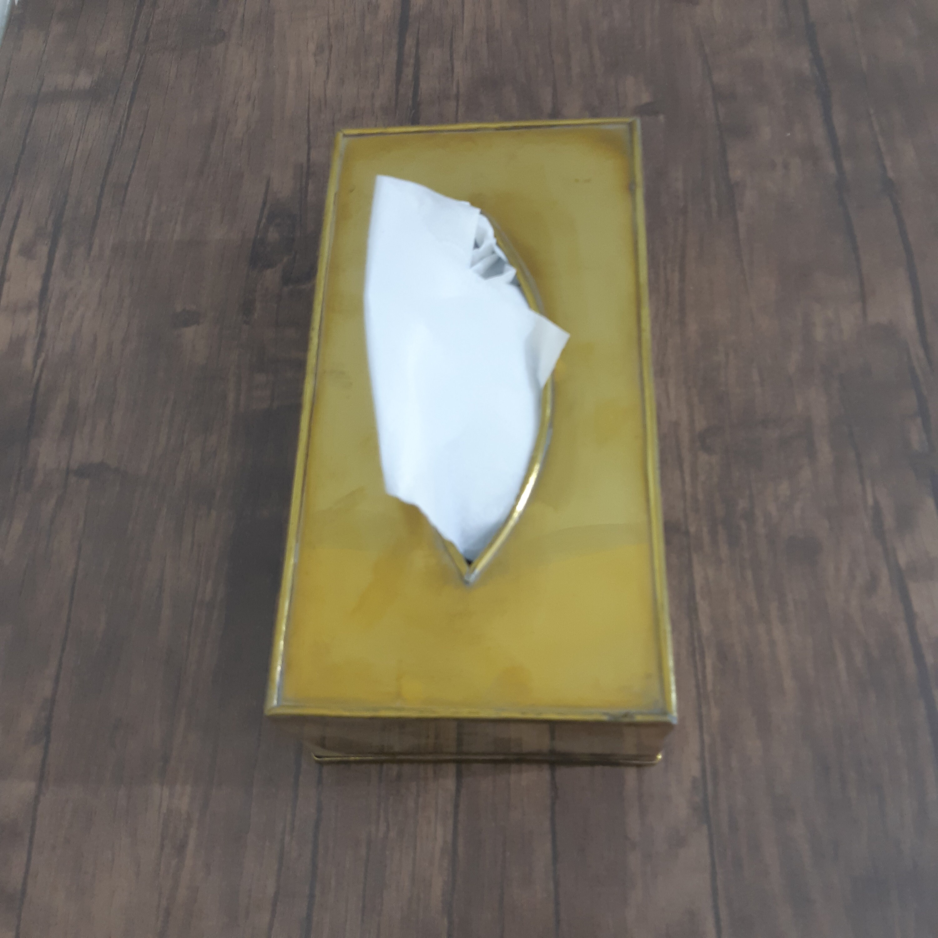 Rectangle Solid Brass Tissue Box Brass Tissue Box Cover Tissue - Etsy