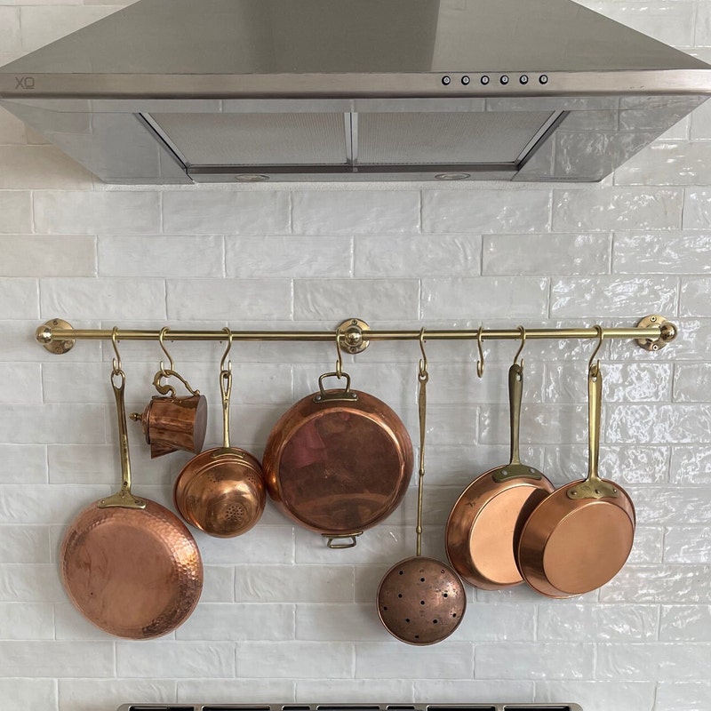 Copper Pan Rail - Etsy