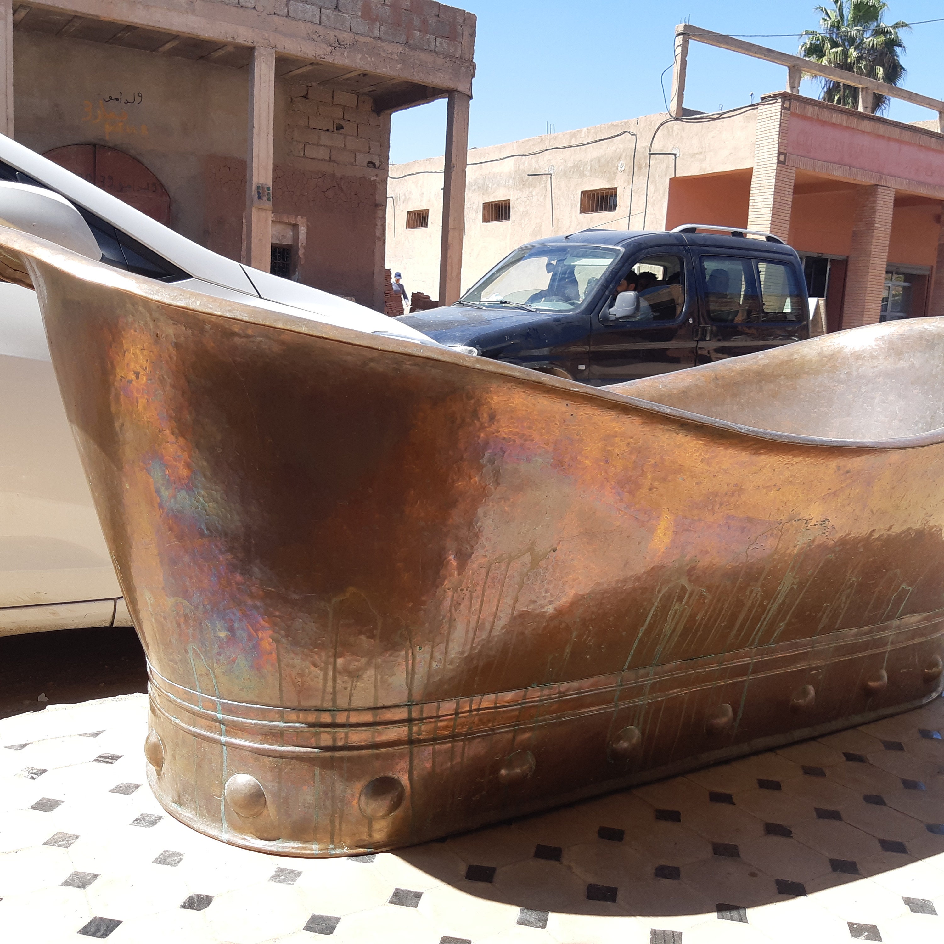 Handcrafted Copper Bathtub, Copper Slipper Bath, Luxury Copper Baths ...