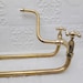 Long Leg Faucet With Curved Neck Pivot Spout From Solid Brass ...